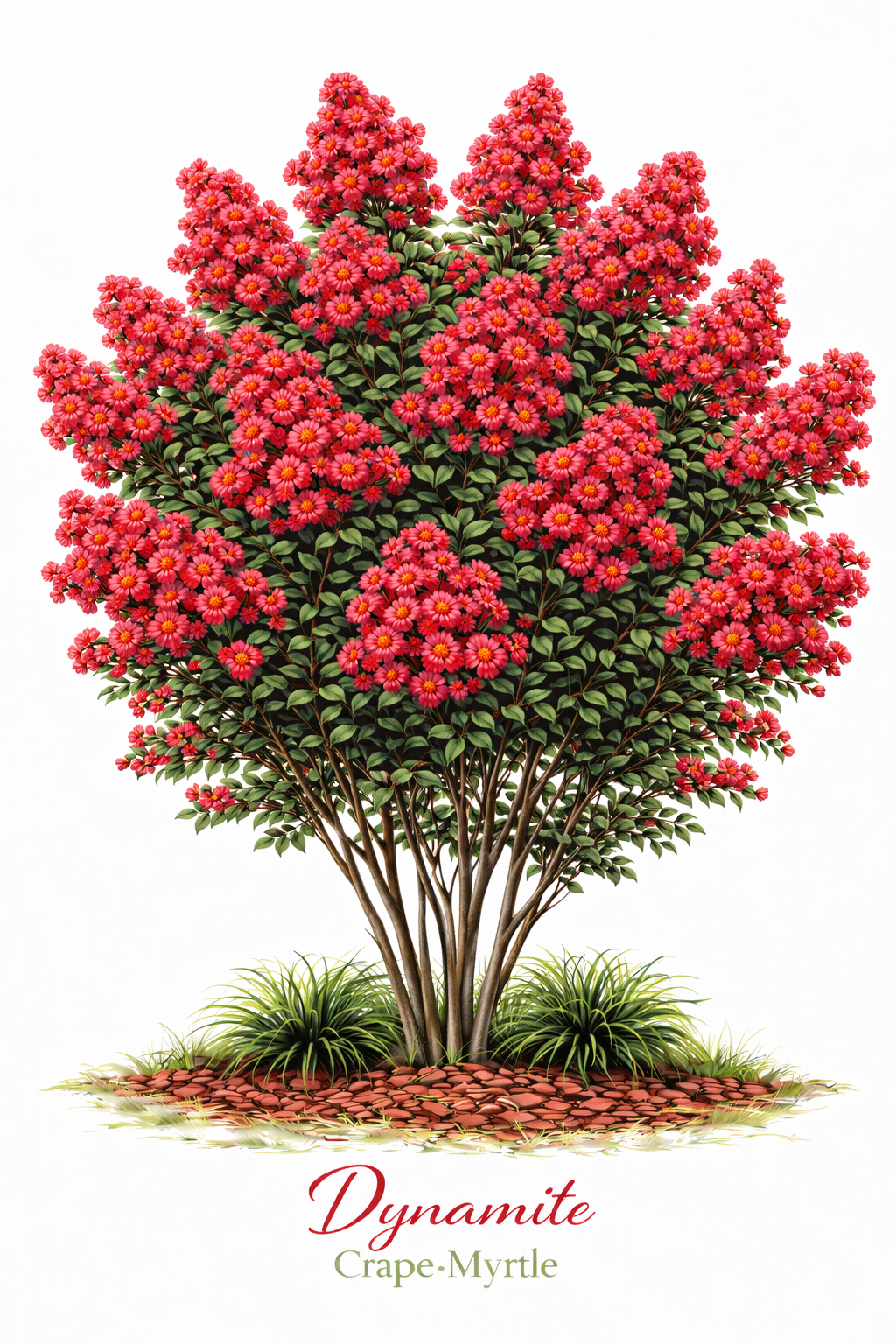 Crape Myrtle Dynamite – Texas Tree Farms